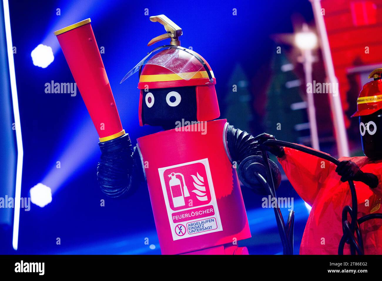 Cologne, Germany. 18th Nov, 2023. The character "The Fire Extinguisher ...