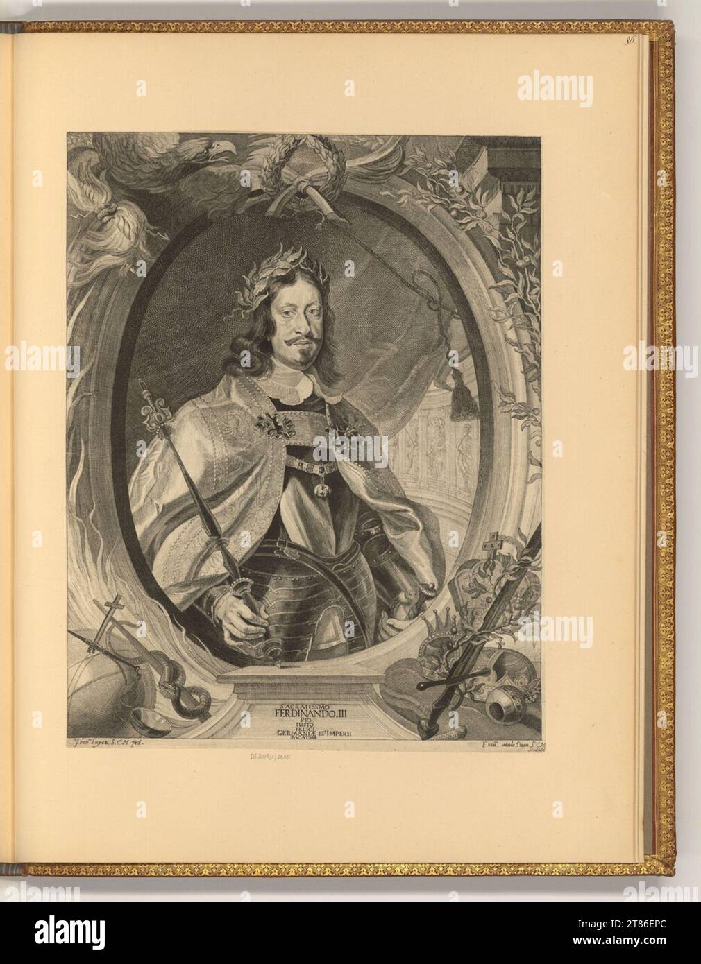 Frans van der Steen (Engraver) Portrait Ferdinand III., Roman-German ...