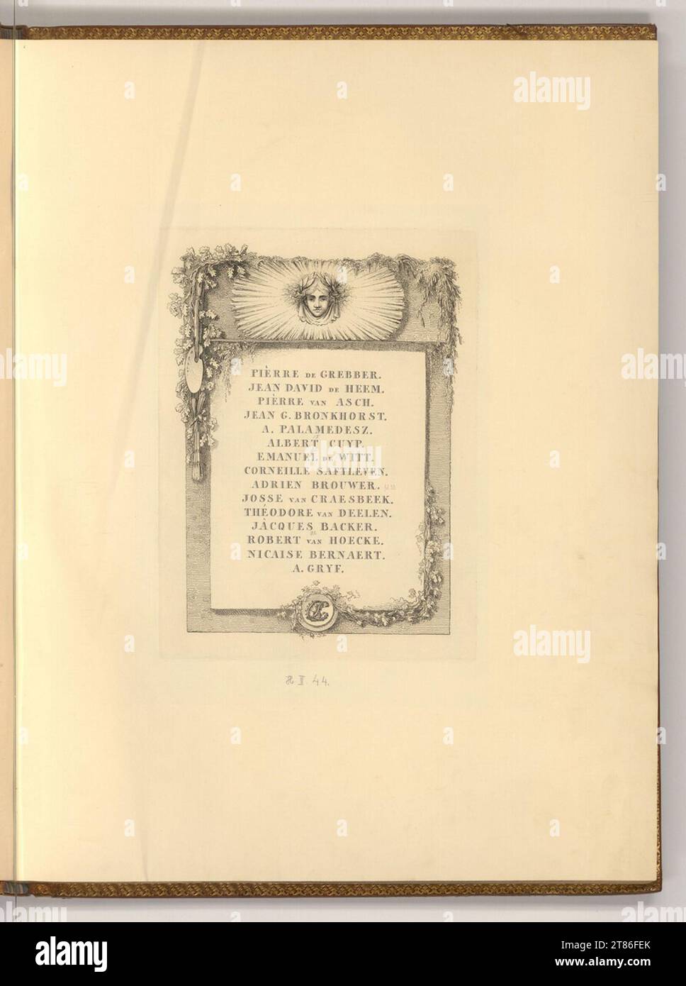 Joseph Fischer (Ausführende r Künstler in) Pierre de Grebber; Jean ...