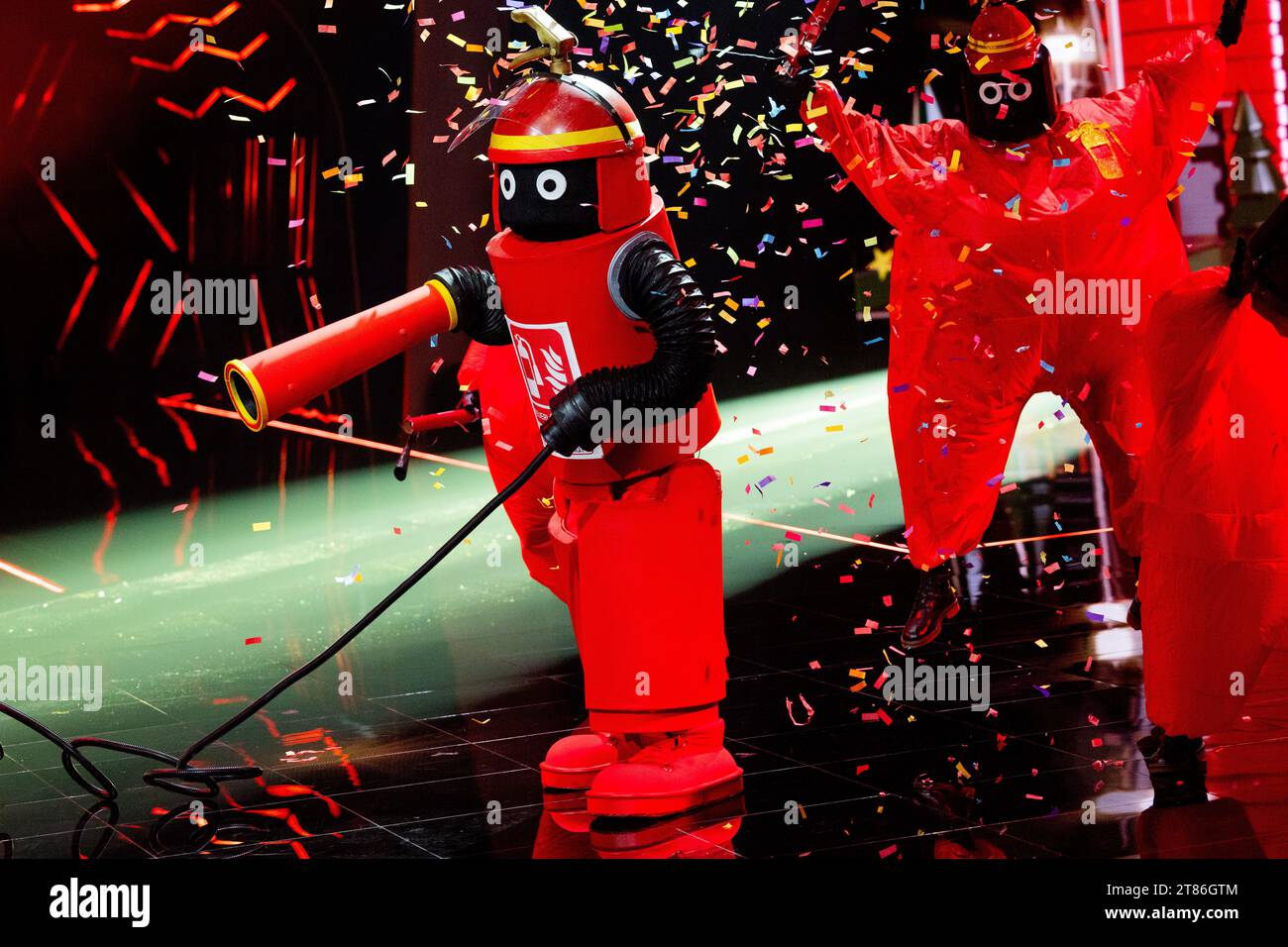 Cologne, Germany. 18th Nov, 2023. The character "The Fire Extinguisher ...