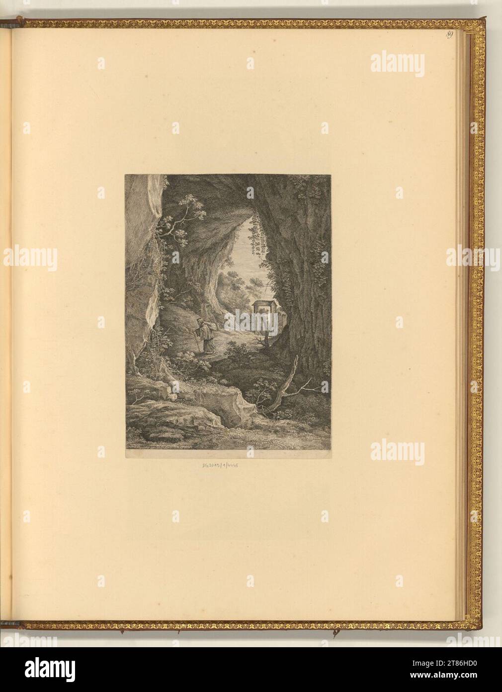 unbestimmt (Engraver) The recluse. etching 1720-1800 , 1720/1800 Stock ...