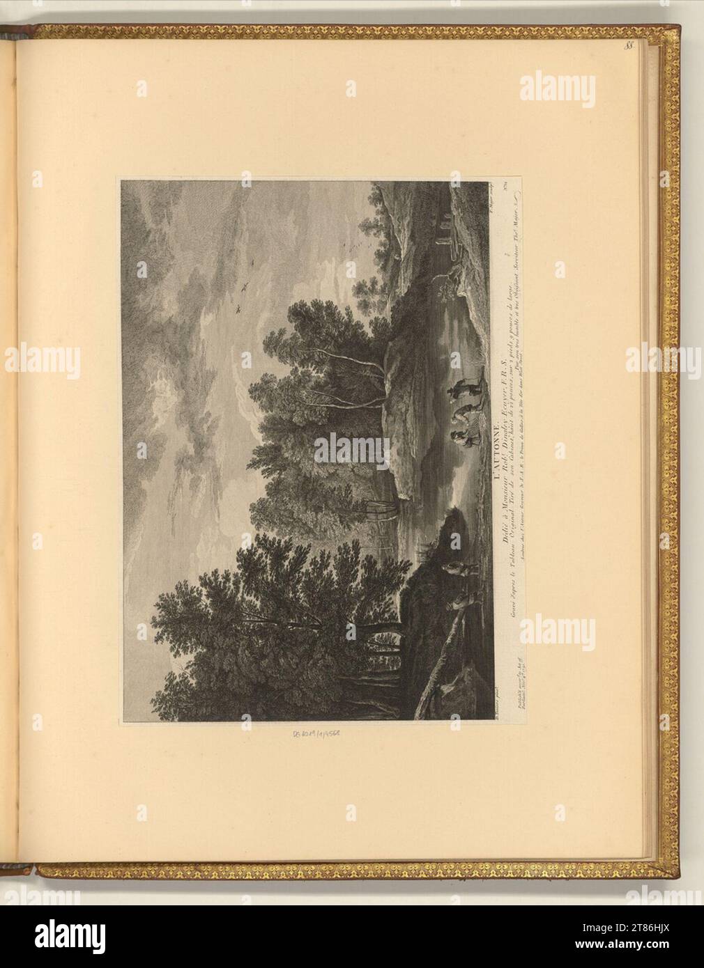 Thomas Major (Engraver) Autumn: View of a river. etching 1751 , 1751 ...