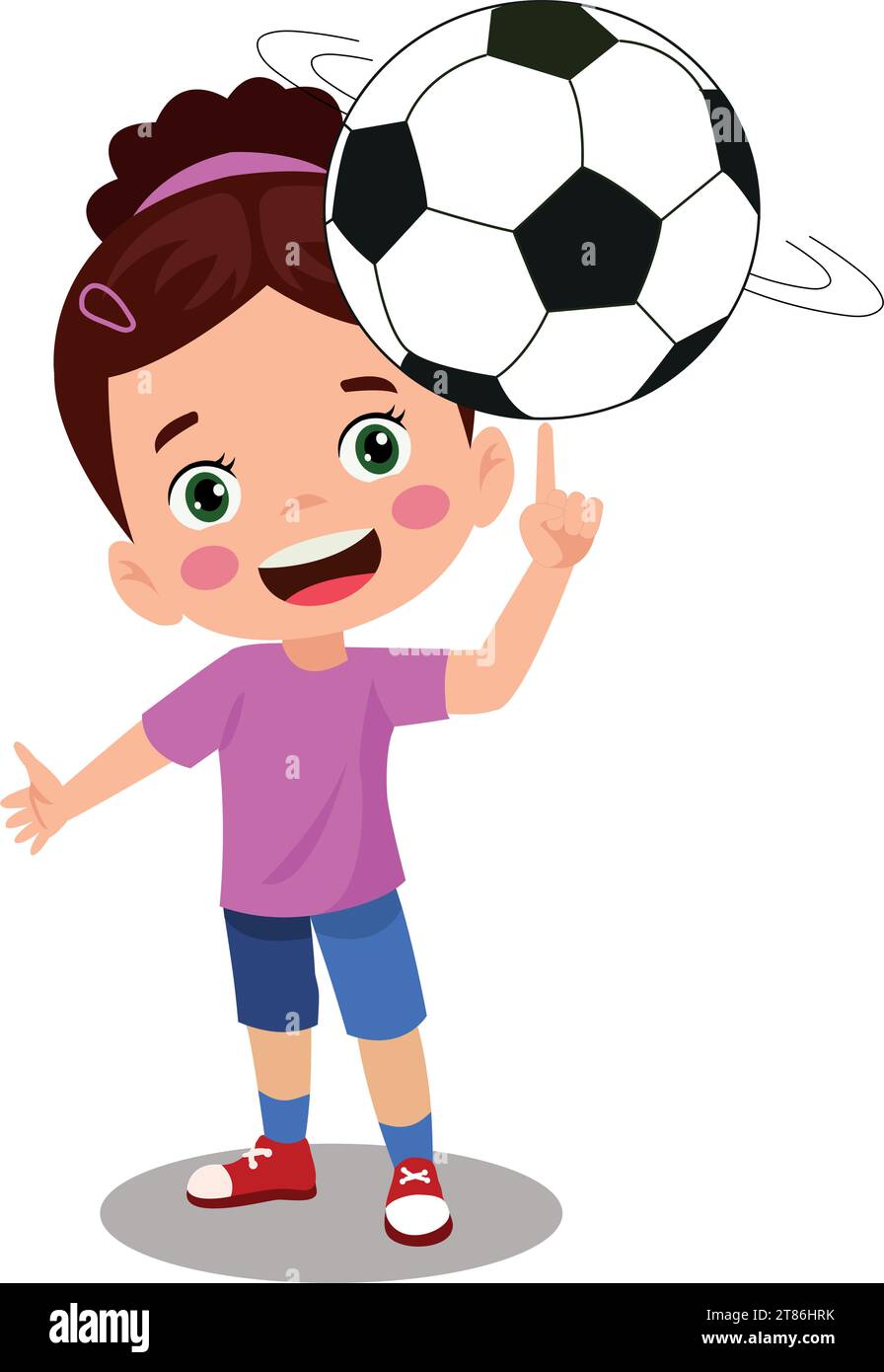 spinning ball on his finger Stock Vector Image & Art - Alamy