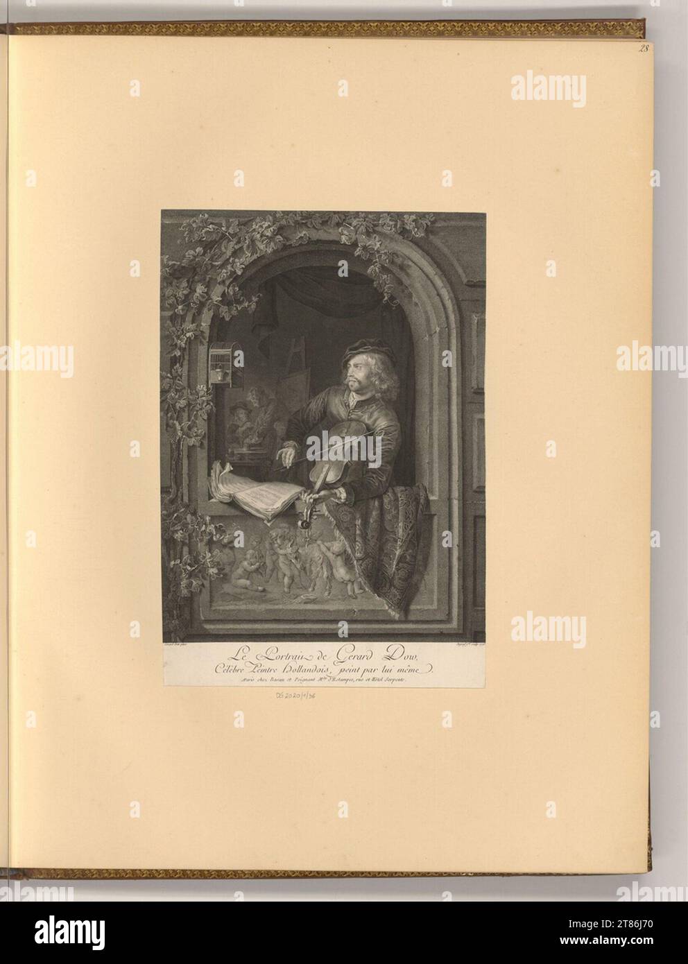 Francois Robert Ingouf le jeune (Engraver) PortRänt Ruit Don. Copper ...