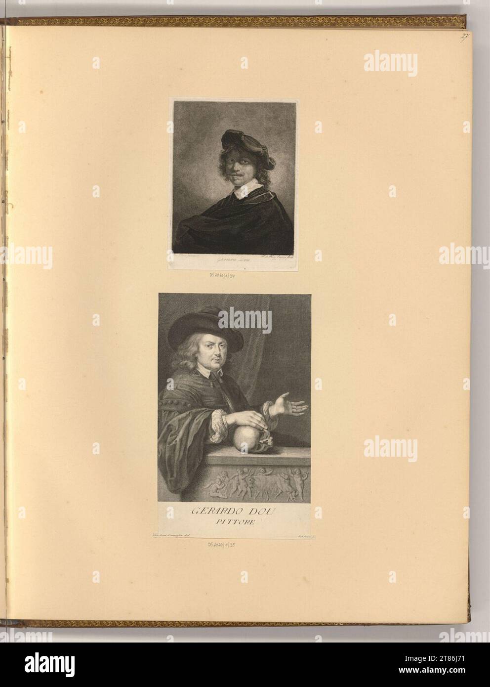 Jan Pieter de Frey PortRäTHERS DRRITED DOU. etching 1735-1834 , 1735/ ...