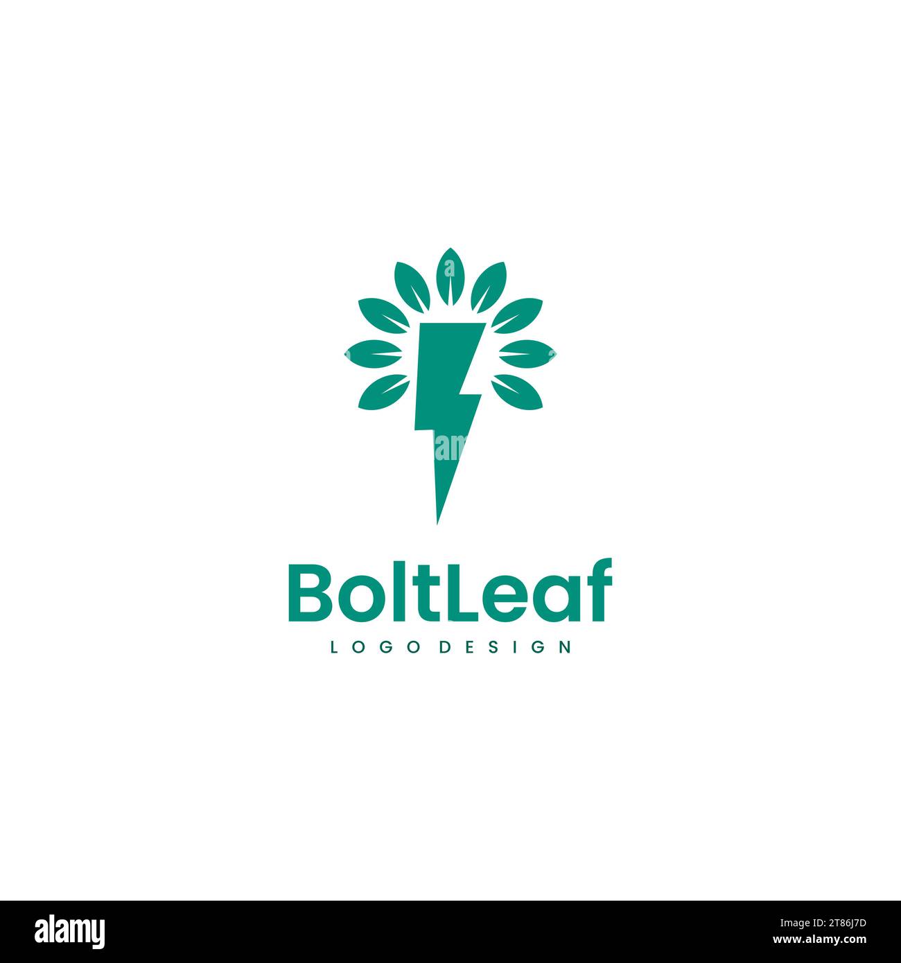 tree energy logo design, tree combine with bolt logo design concept ...
