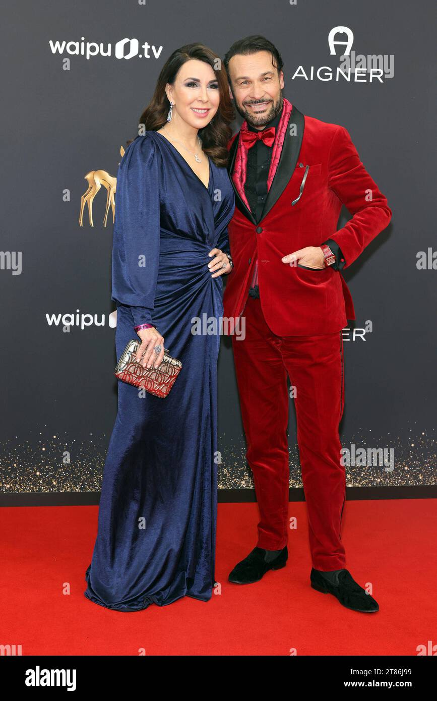 BAMBI-Verleihung 2023 in München Judith Williams mit ihrem Ehemann ...