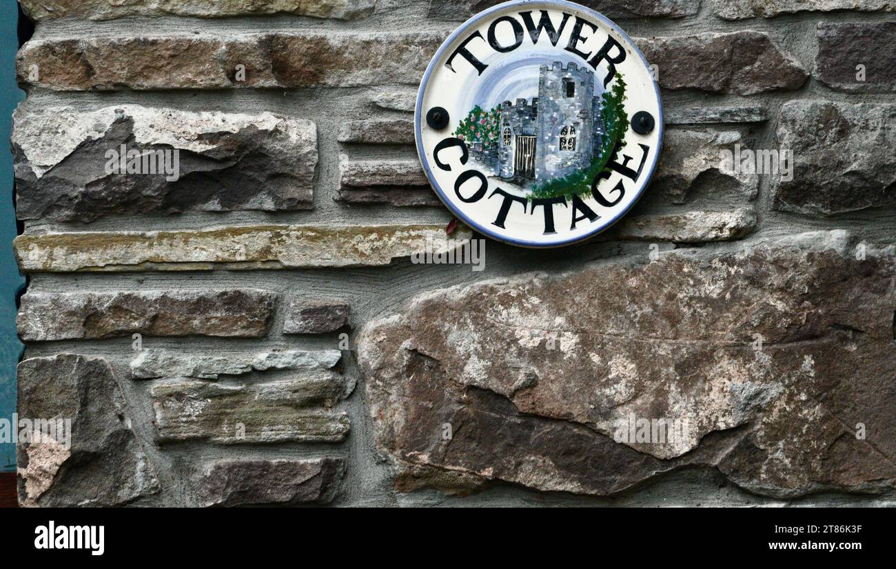 Tower Cottage is close to the Tower which is a Grade II listed property ...