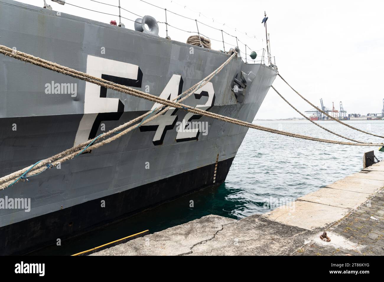 Salvador, Bahia, Brazil - October 08, 2023: Side view of the Brazilian ...