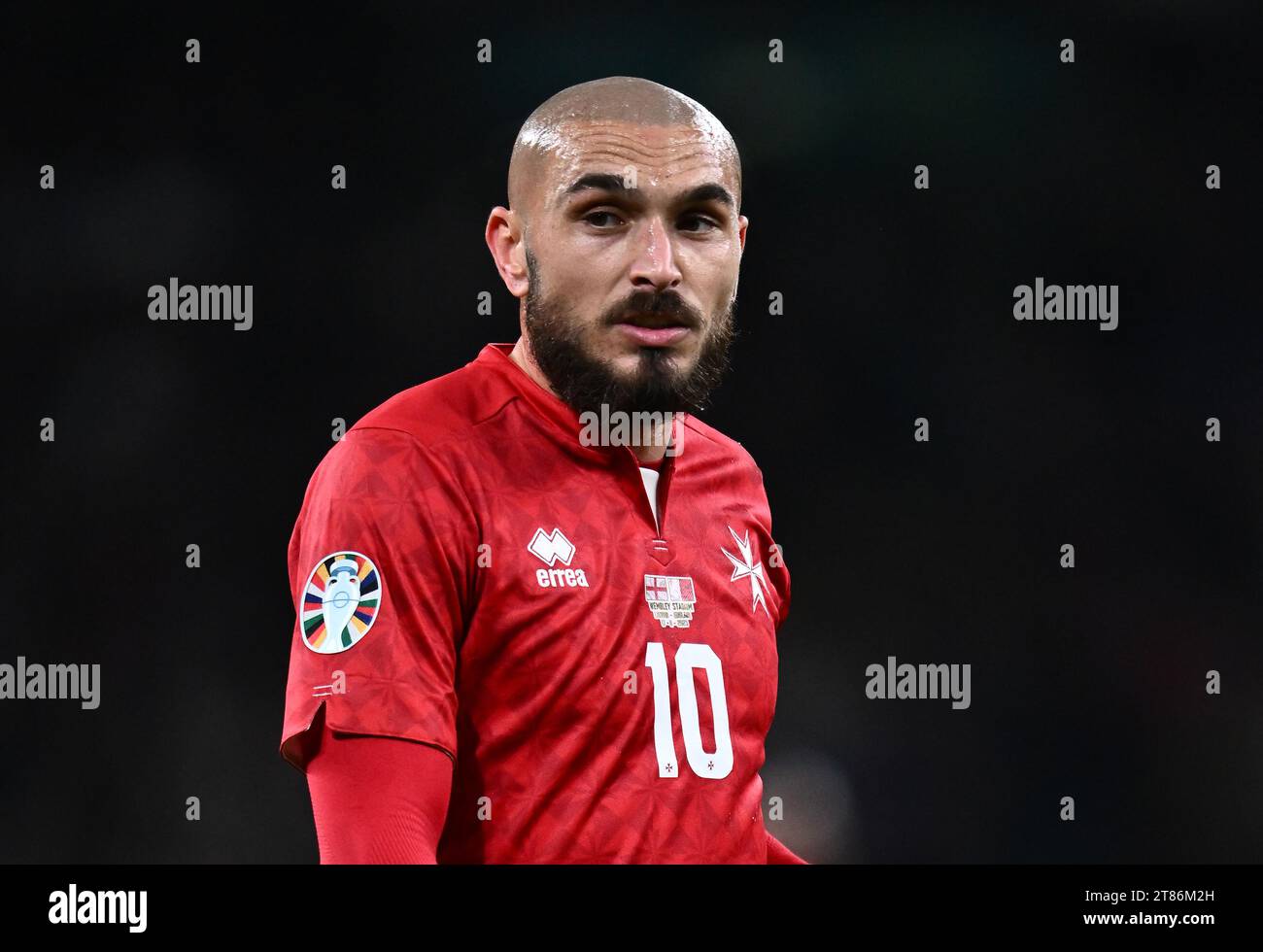 LONDON, ENGLAND - November 17: Teddy Teuma of Malta during the UEFA ...