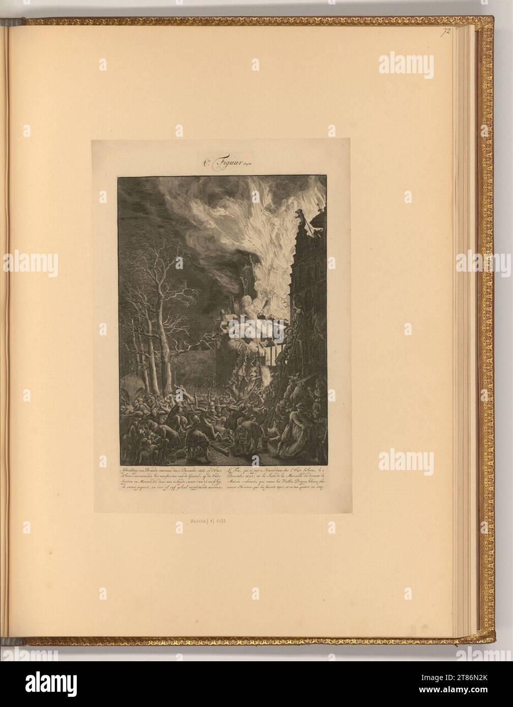 unbestimmt (Engraver) Comparison of old and new methods of fire ...