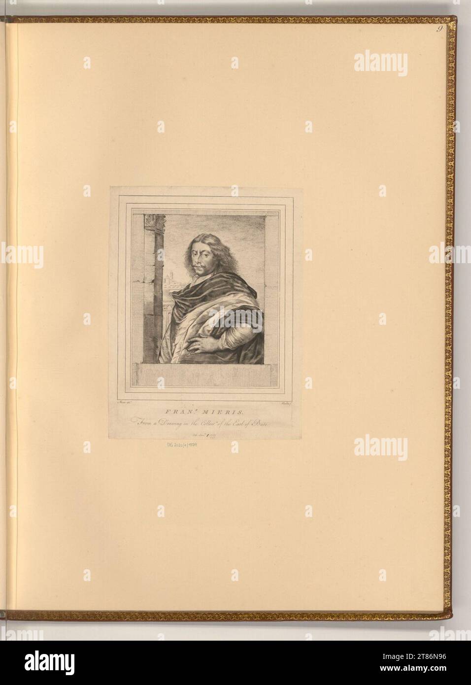 Captain William Baillie (Engraver) Portrait Frans van Meiris ...