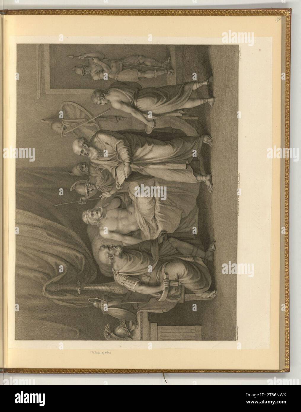 James Anthony Minasi (Engraver) Alexander with his father Philipp II ...