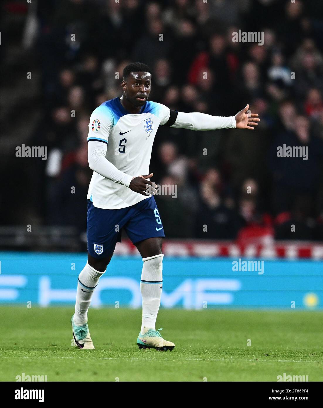 LONDON, ENGLAND - November 17: Marc Guehi of England during the UEFA ...