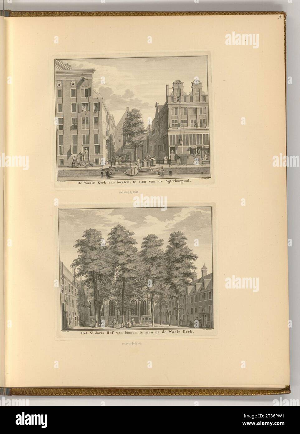 Caspar Jacobsz. Philips Die Wallonian Kirche in Amsterdam (Oudezijds ...