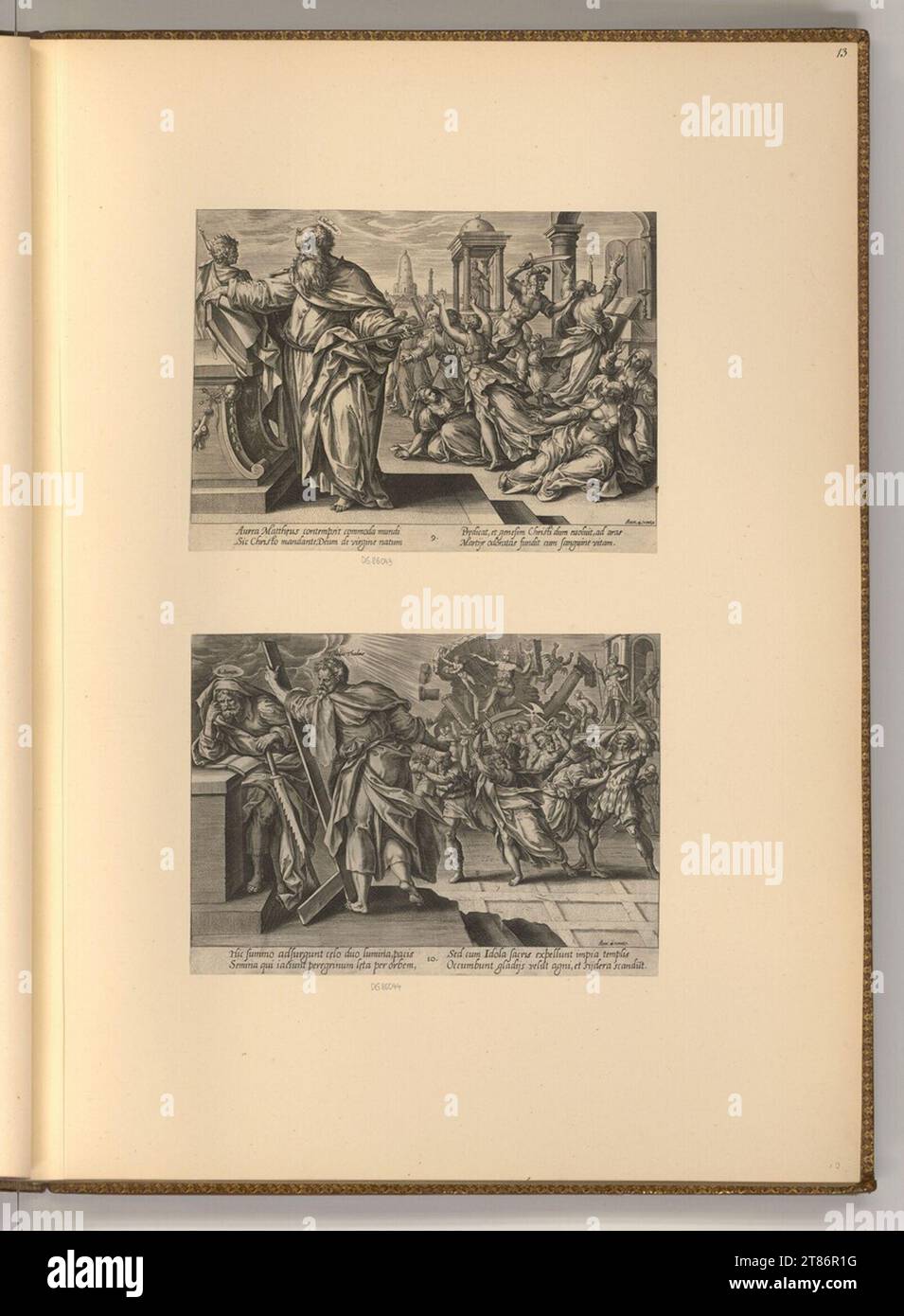 Hendrick Goltzius (Engraver) St. Matthäus; Hll. Judas Thaddäus and ...