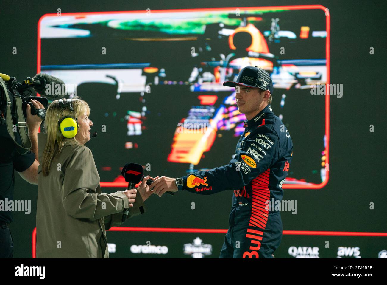 Las Vegas, United States. 18th Nov, 2023. Dutch Formula One driver Max ...