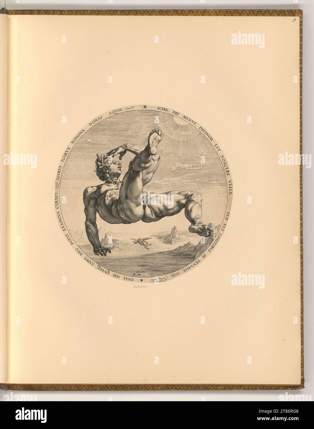 Hendrick goltzius icarus hi-res stock photography and images - Alamy