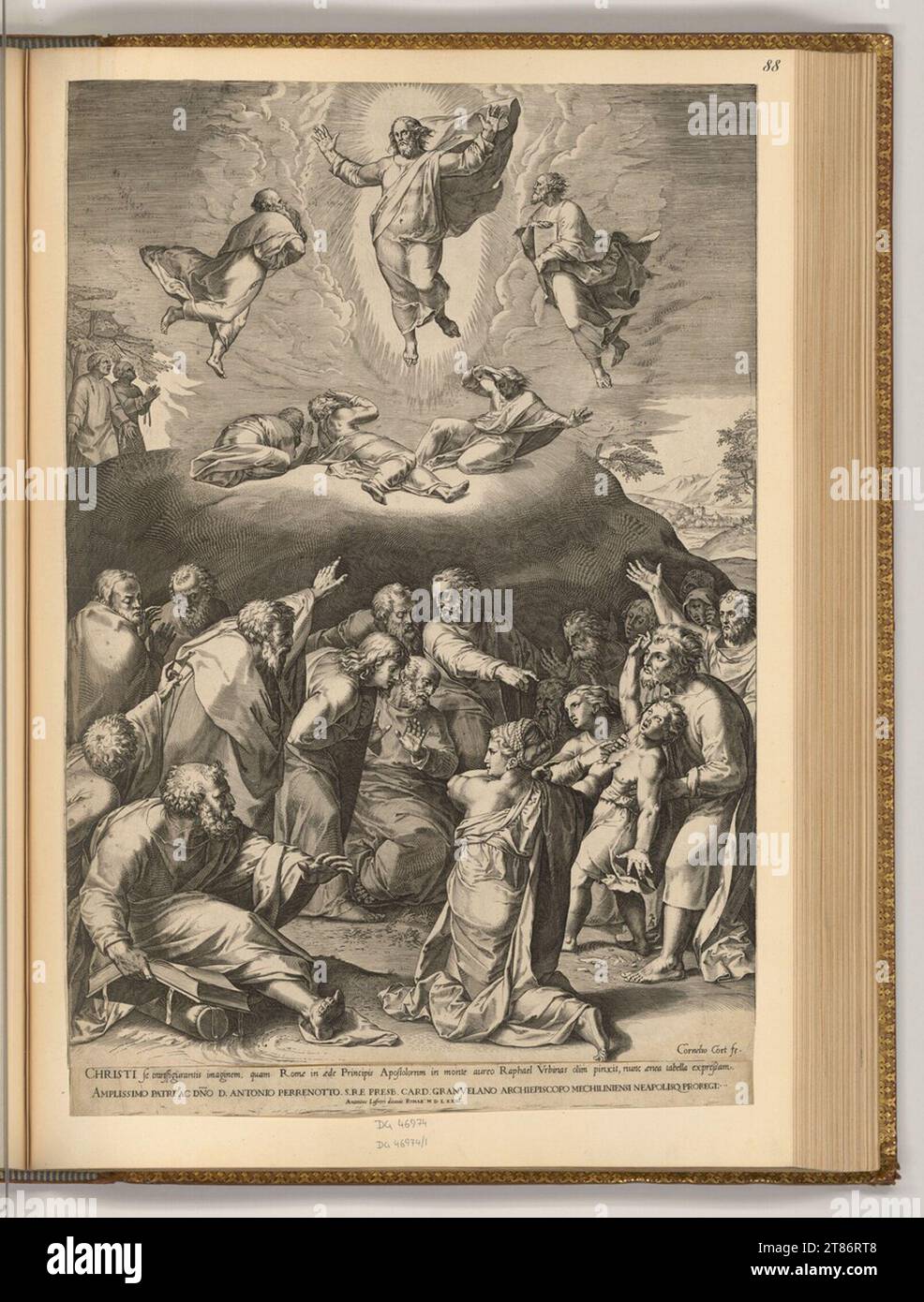 Transfiguration of jesus engraving hi-res stock photography and images ...