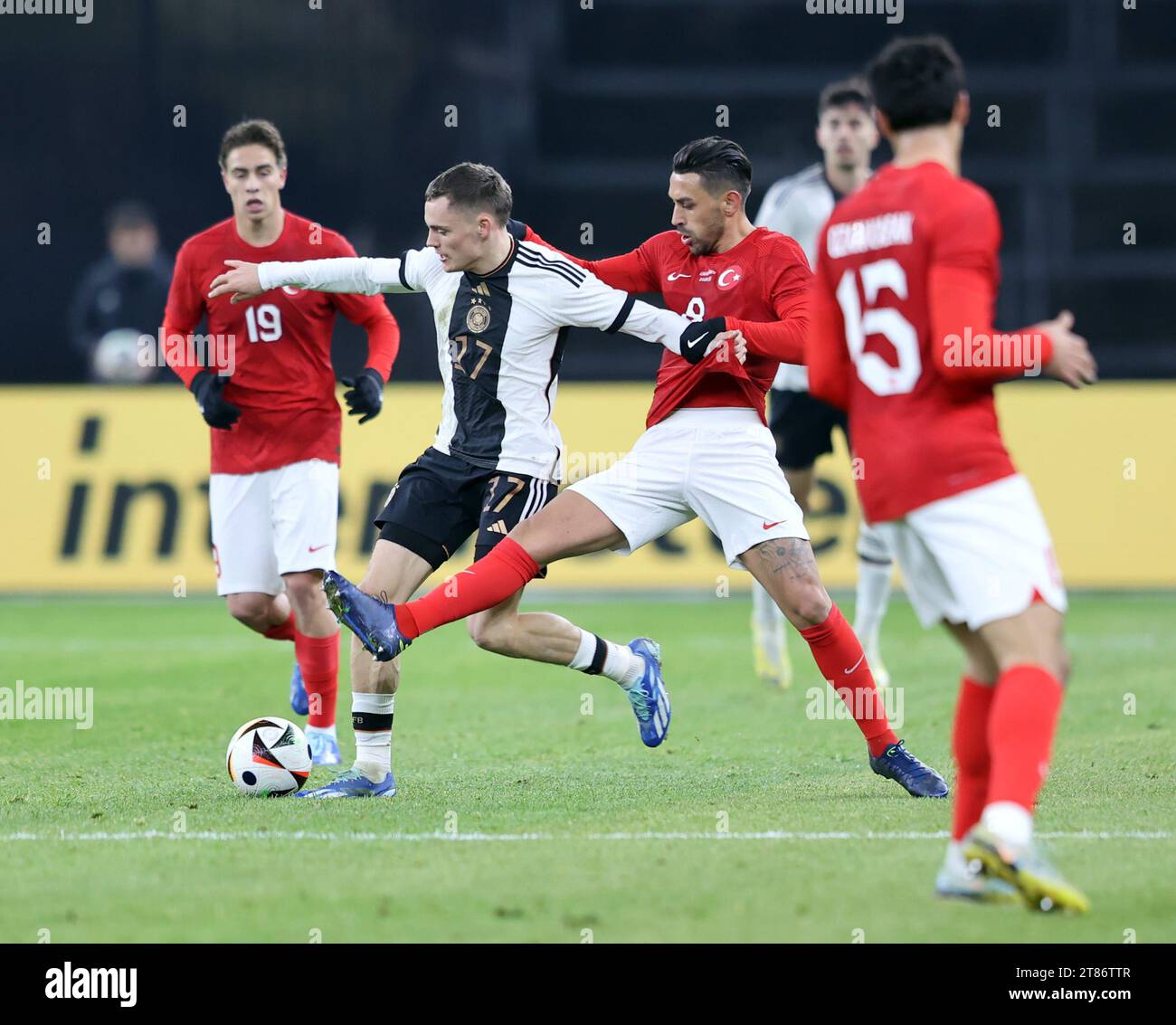 Berlin, Germany. 18th Nov, 2023. Soccer: International match, Germany ...