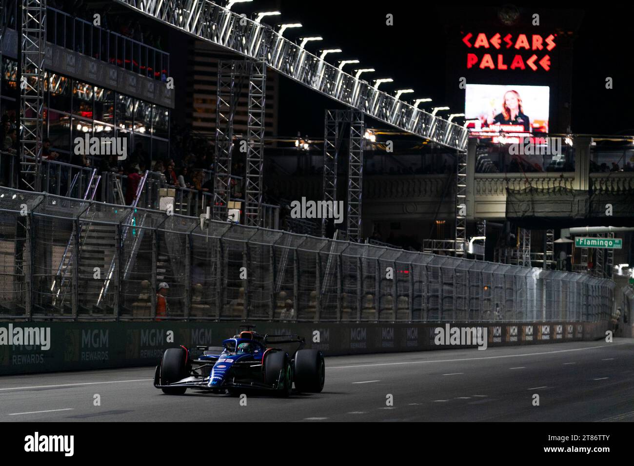 Las Vegas, United States. 17th Nov, 2023. Thai Formula One driver Alex ...