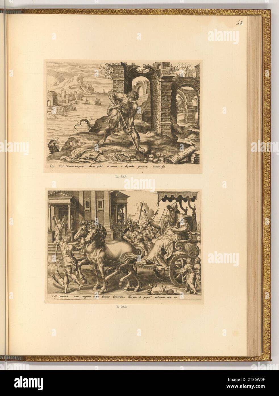 Harmen Jansz. Muller (Engraver) The parable of the talents entrusted ...