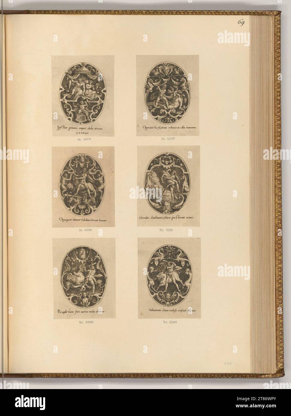 Johann Sadeler d. Ä. (Engraver) The work of the Hercules. Copper ...