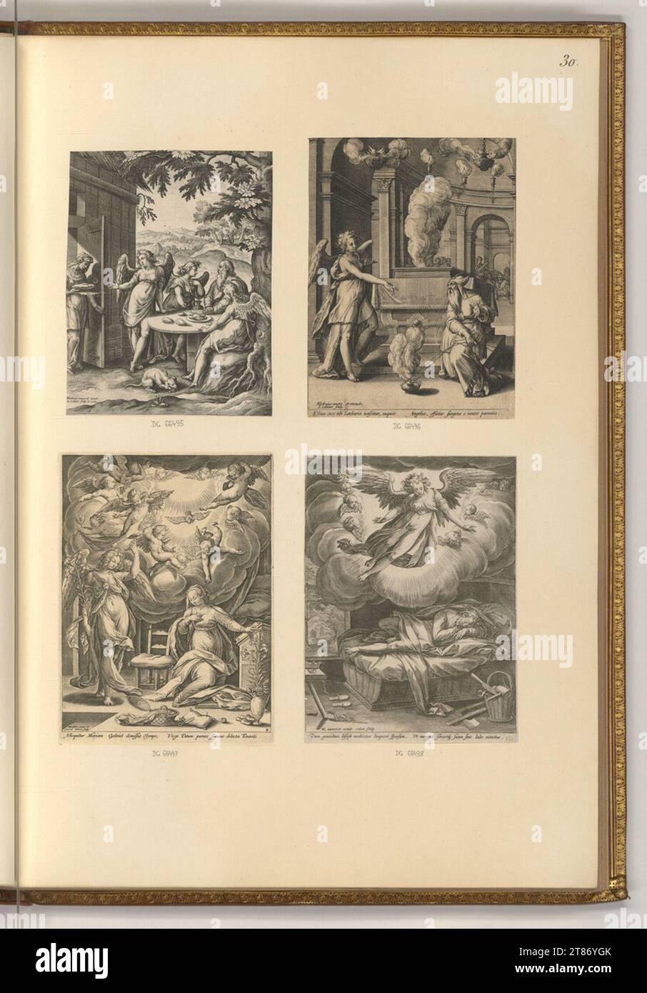Adriaen Collaert (Engraver) Scenes from the Old and New Testament ...