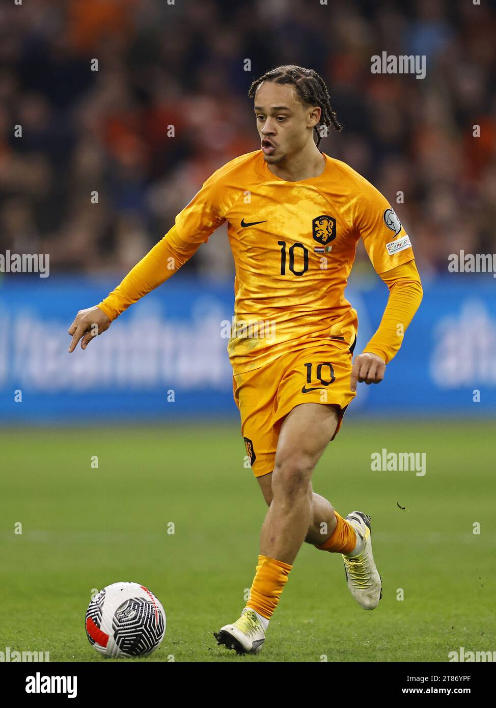 AMSTERDAM - Xavi Simons of Holland during the European Championship ...