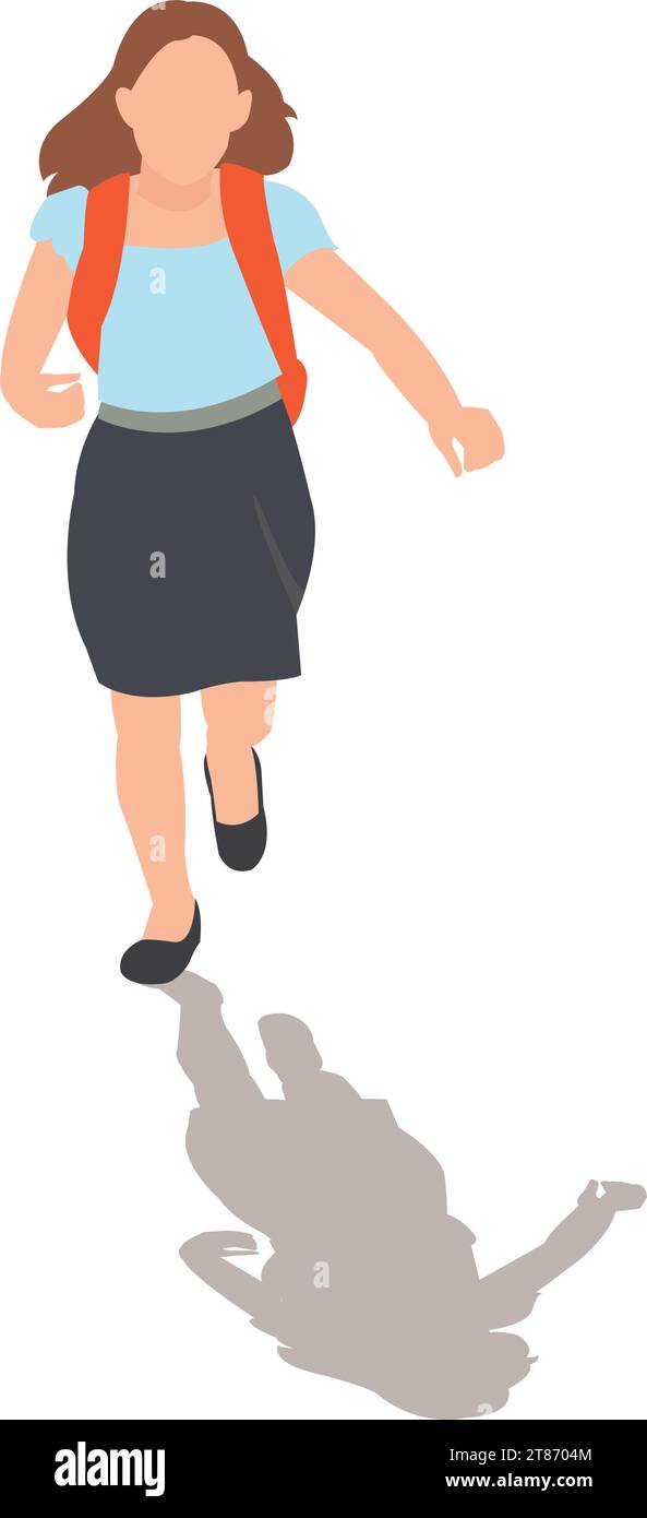 happy cute little boy running so fast Stock Vector Image & Art - Alamy