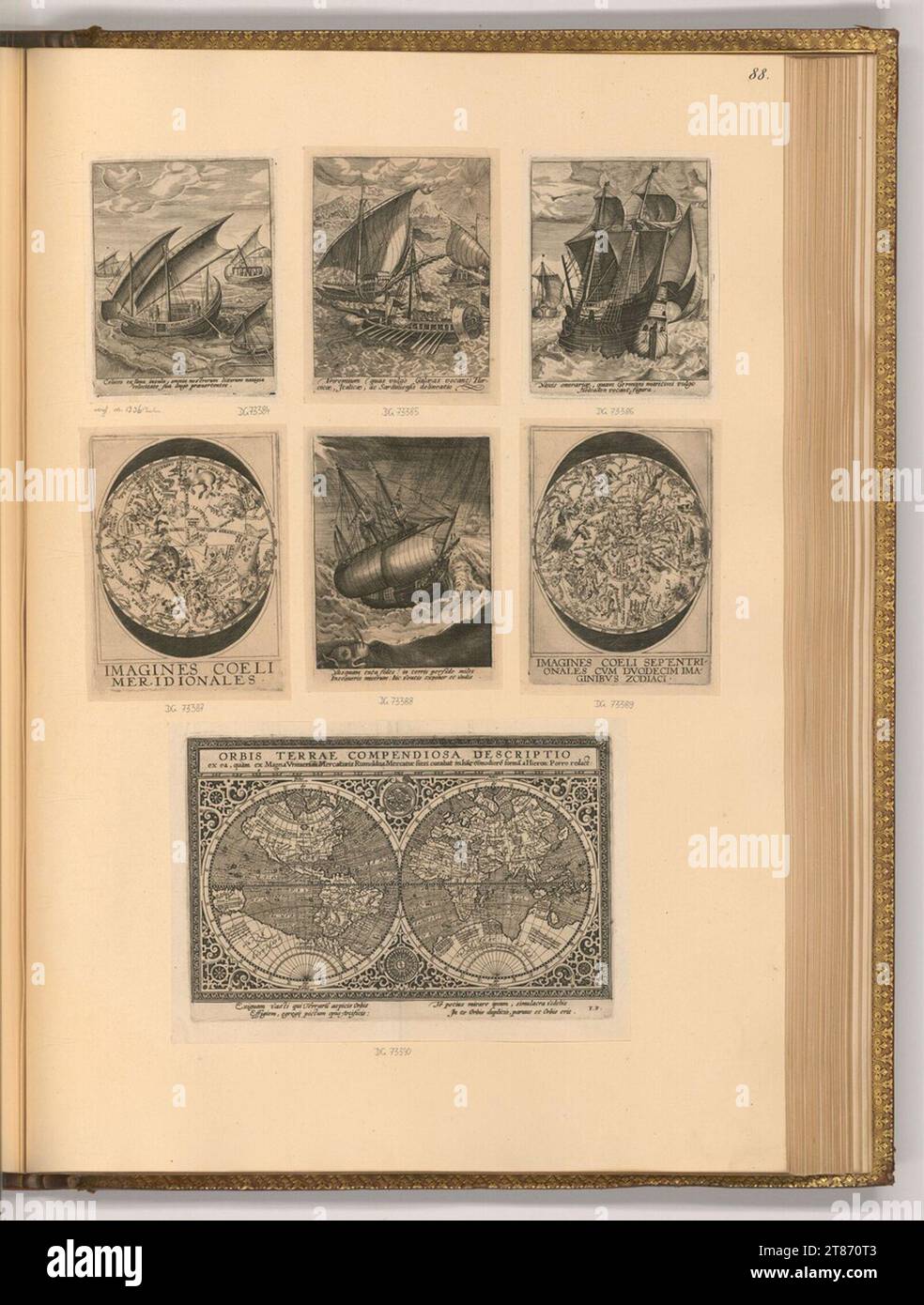 Map of zodiac hi-res stock photography and images - Alamy