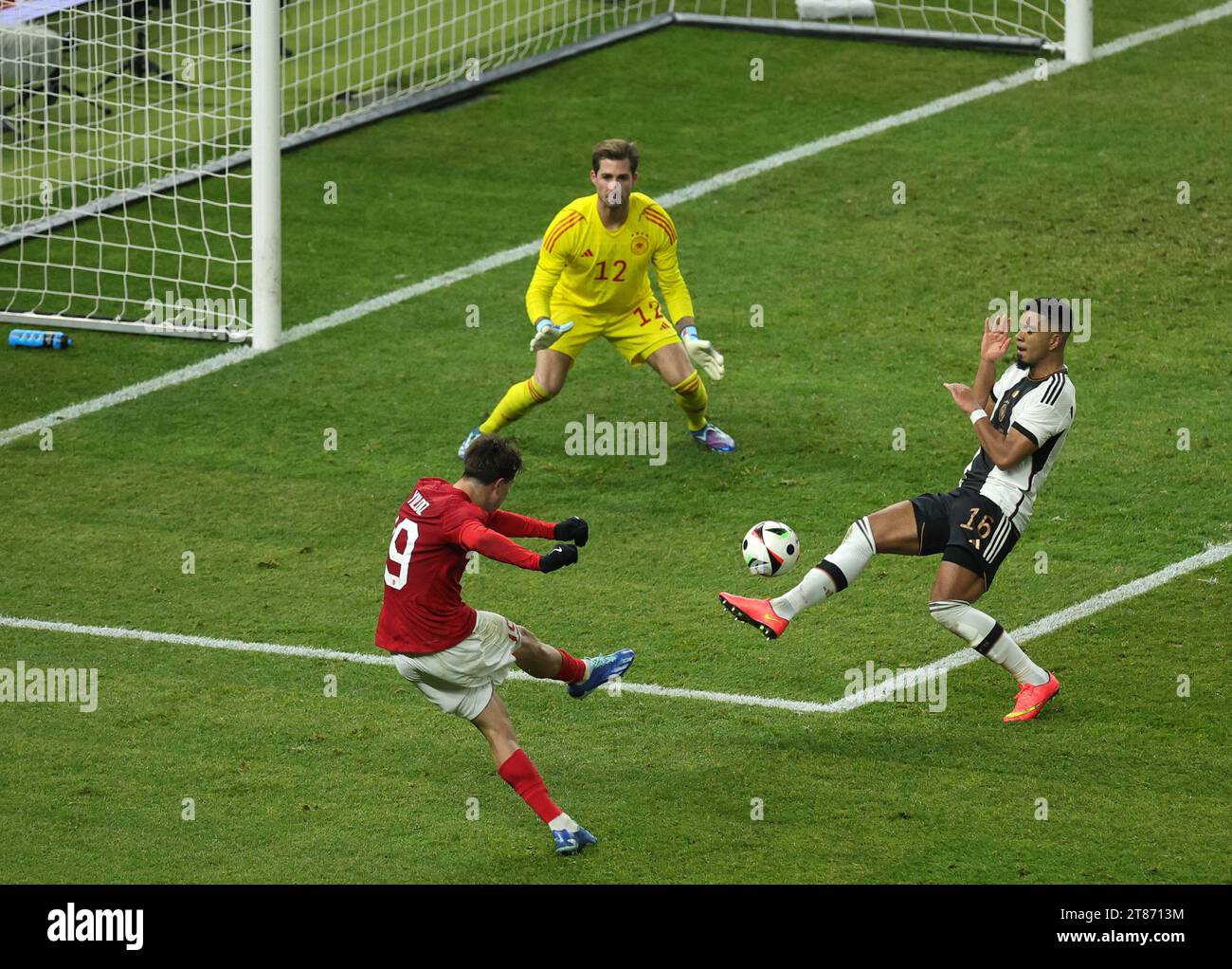 Berlin, Germany. 18th Nov, 2023. Soccer: International match, Germany ...