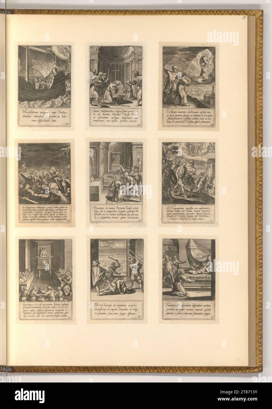 Peter Paul Rubens The life of St. Ignatius of Loyola. Copper engraving ...