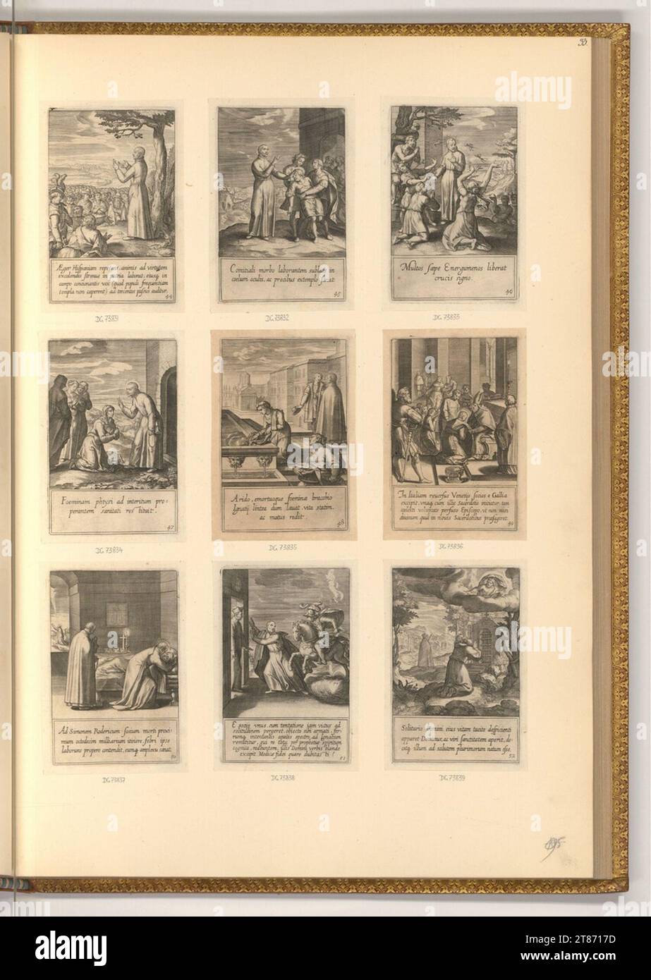 Peter Paul Rubens The life of St. Ignatius of Loyola. Copper engraving ...