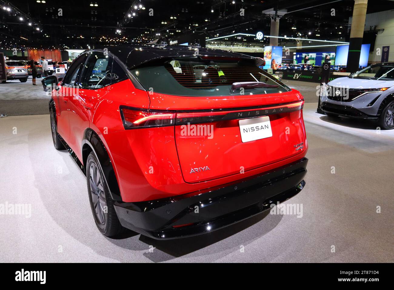 Los Angeles, California – November 17, 2023: NISSAN ARIYA Platinum+ e ...