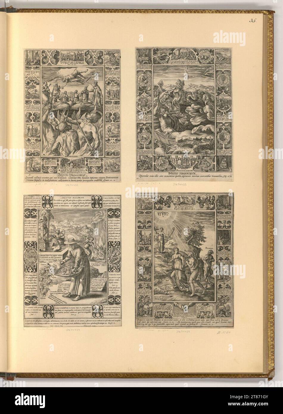 The allegories on the christian creed hi-res stock photography and ...