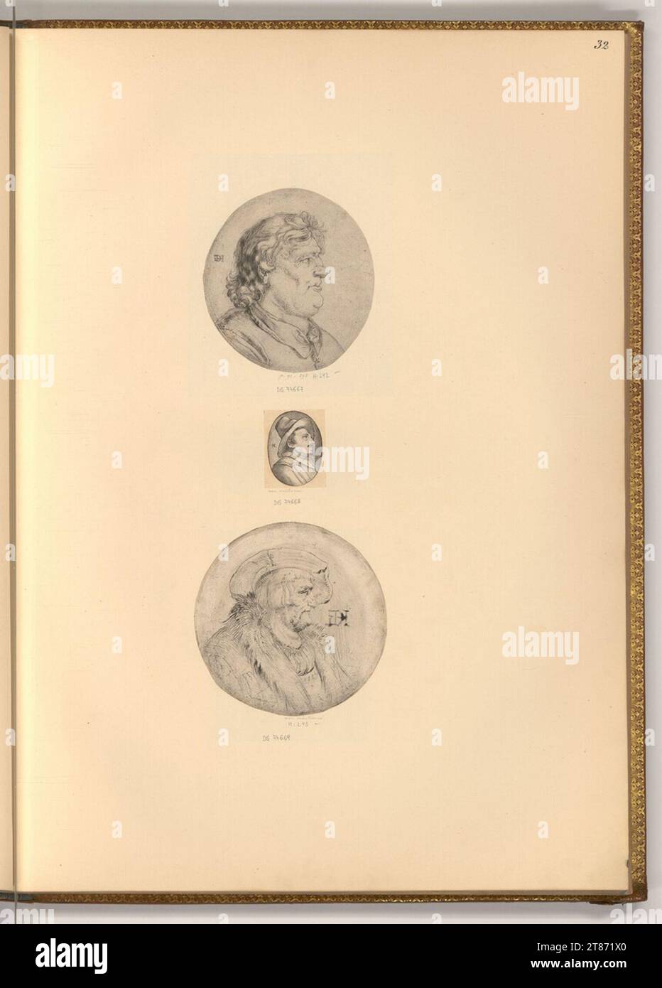 Hendrick Goltzius (An der Entstehung Beteiligte r) Portraits. Copper ...