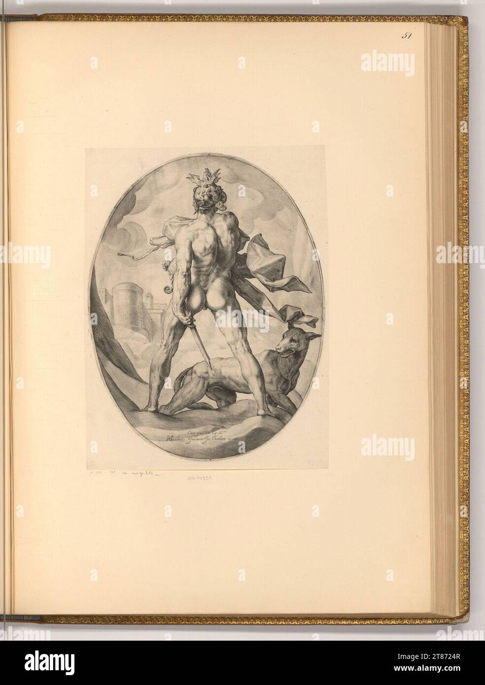 Copper engraving by hendrick goltzius hi-res stock photography and ...