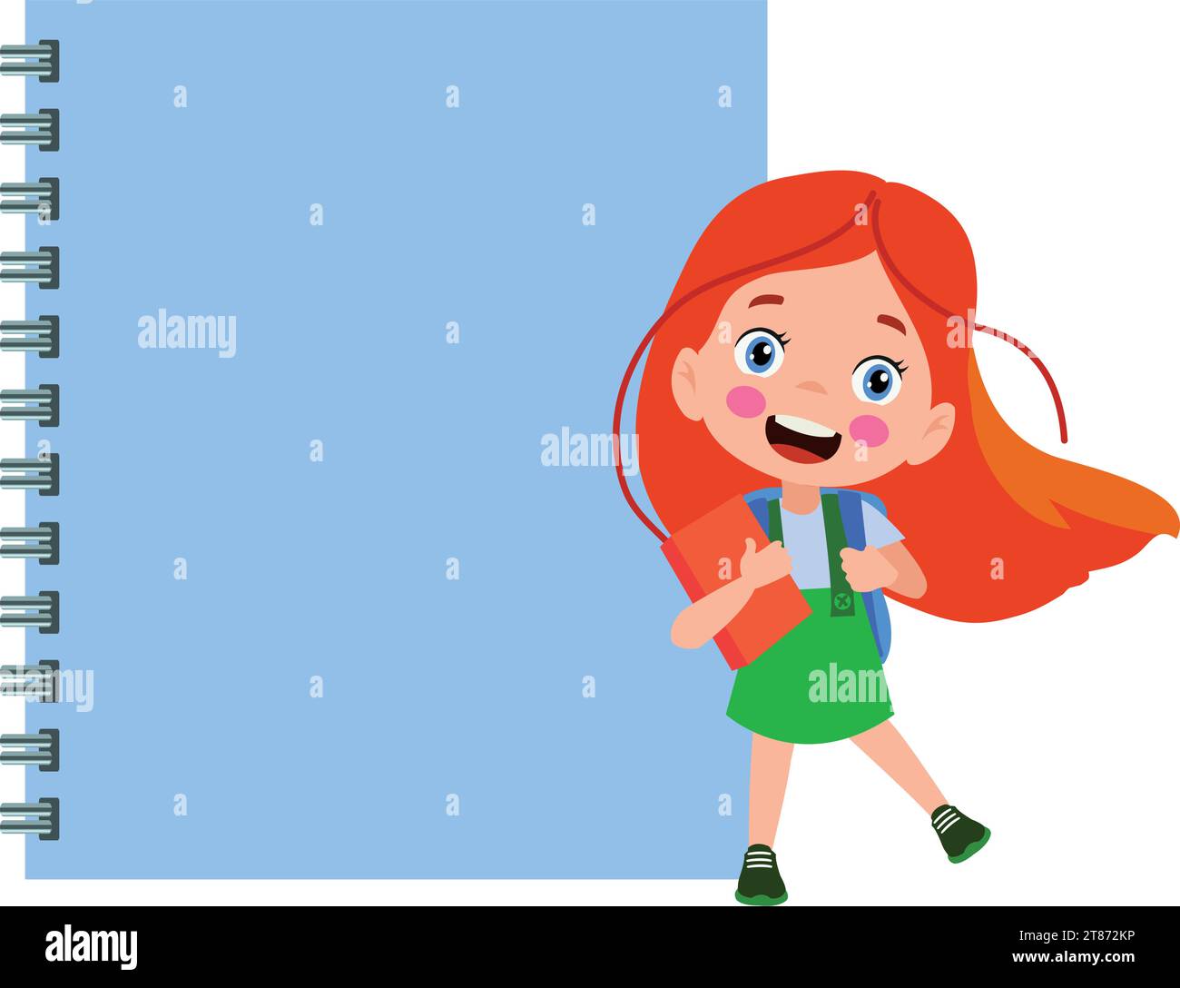 Your text here cute boy holding note paper Stock Vector Image & Art - Alamy