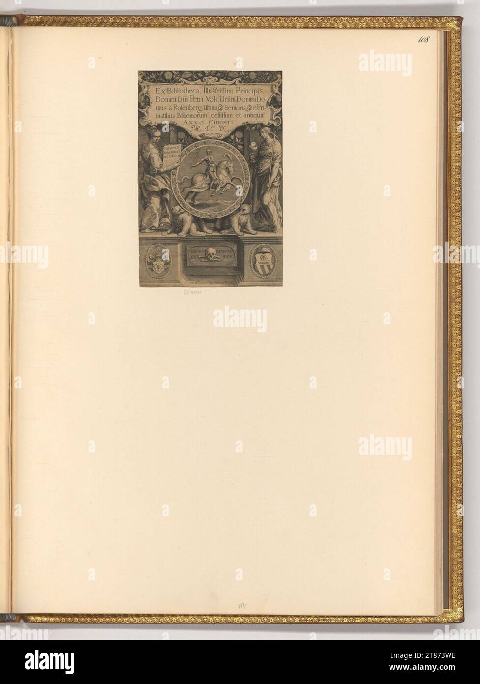 Aegidius Sadeler d. J. (Engraver) Titelblatt from the library ...