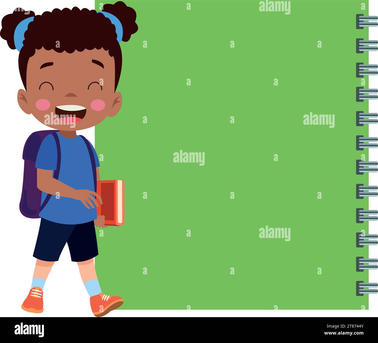 Your text here cute boy holding note paper Stock Vector Image & Art - Alamy