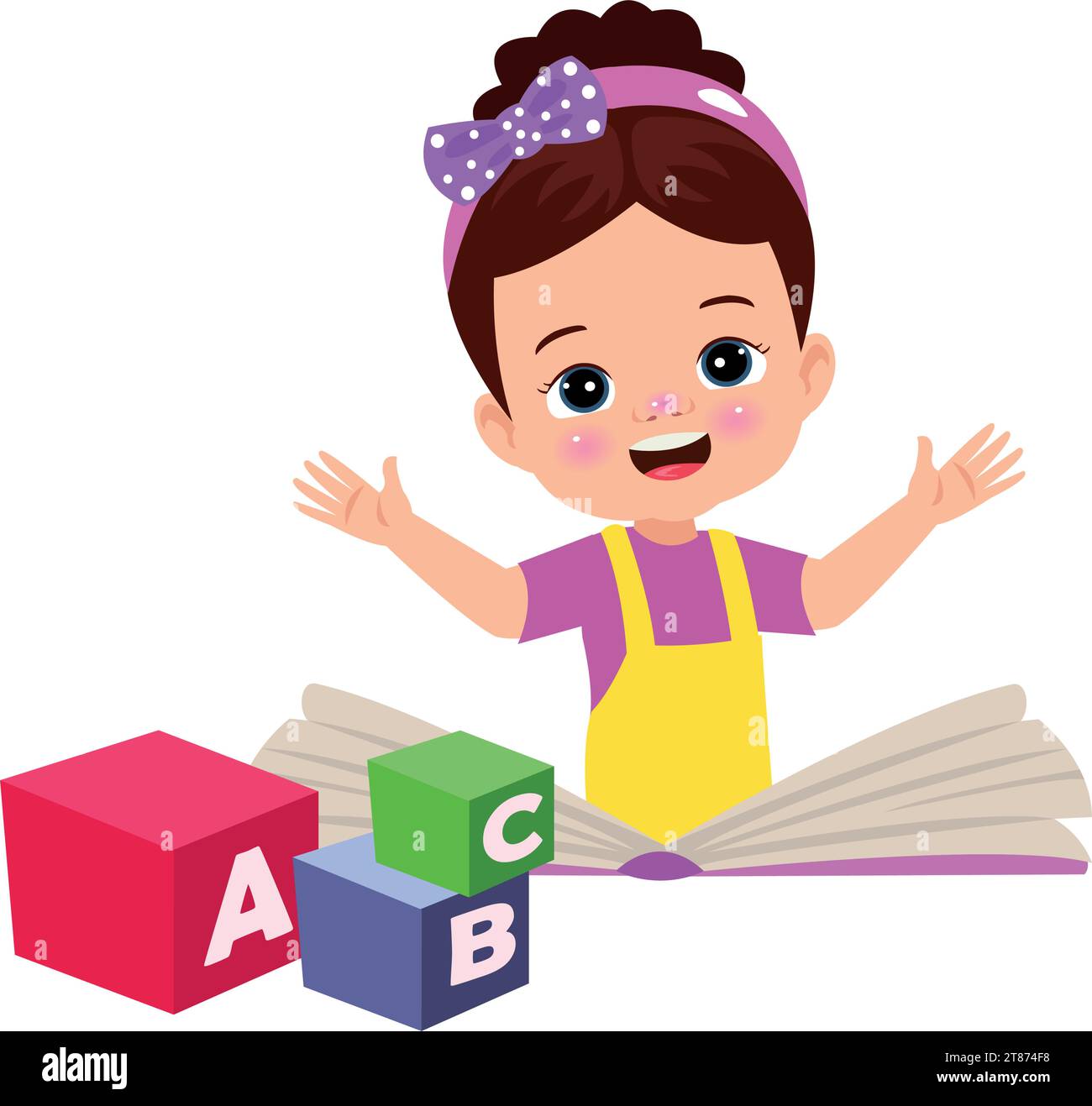 Playful letter Stock Vector Images - Alamy