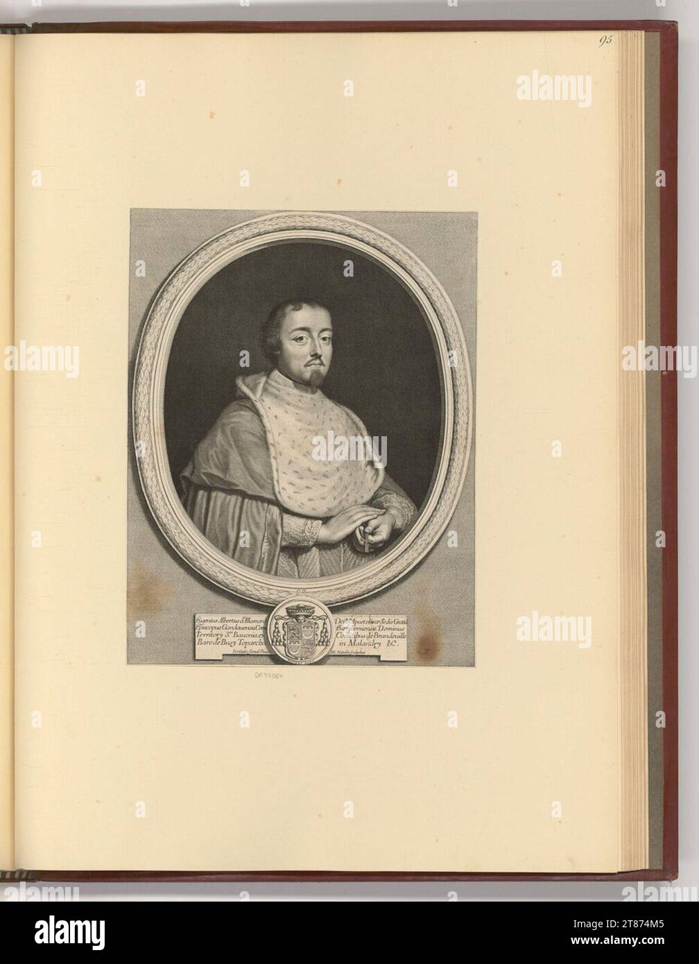 Michel Natalis (Engraver) PortRäT EGONE THE ALLAMONONT. Copper ...