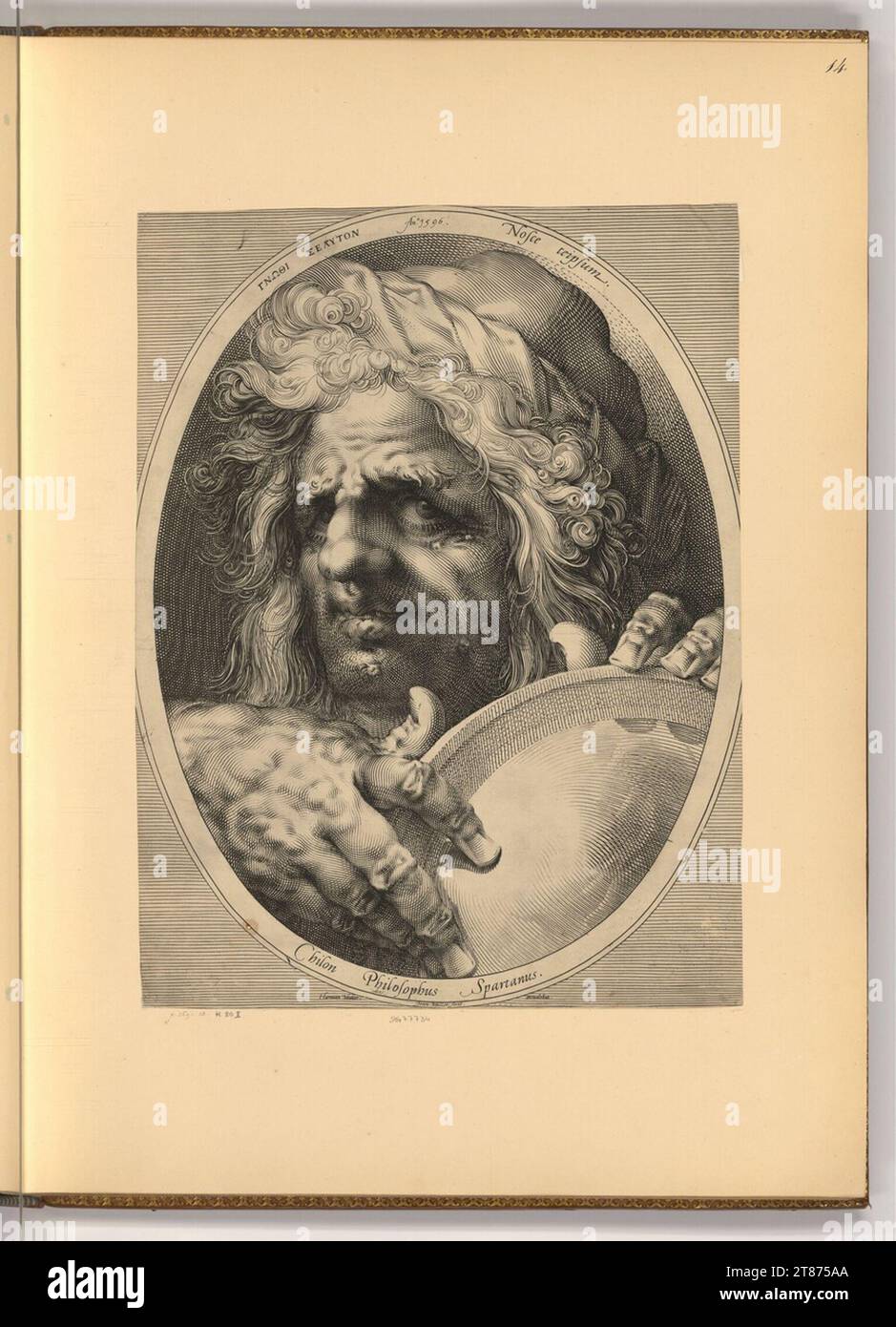 Jan Harmensz. Muller (An der Entstehung Beteiligte r) Chilon from ...