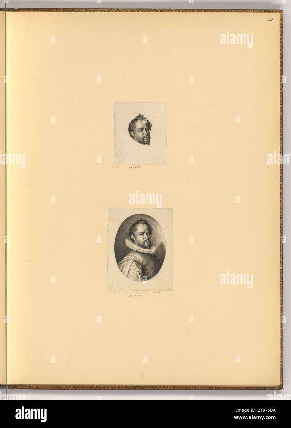 Jan Harmensz. Muller (Engraver) Portraits Bartholomeus Spranger. Copper ...