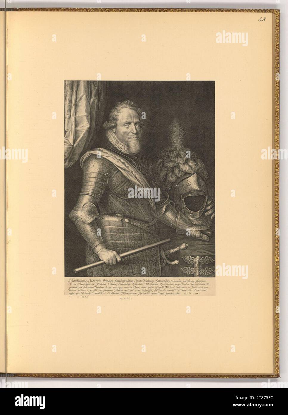 Jan Harmensz. Muller (Engraver) Portrait Moritz of Orania in the ...
