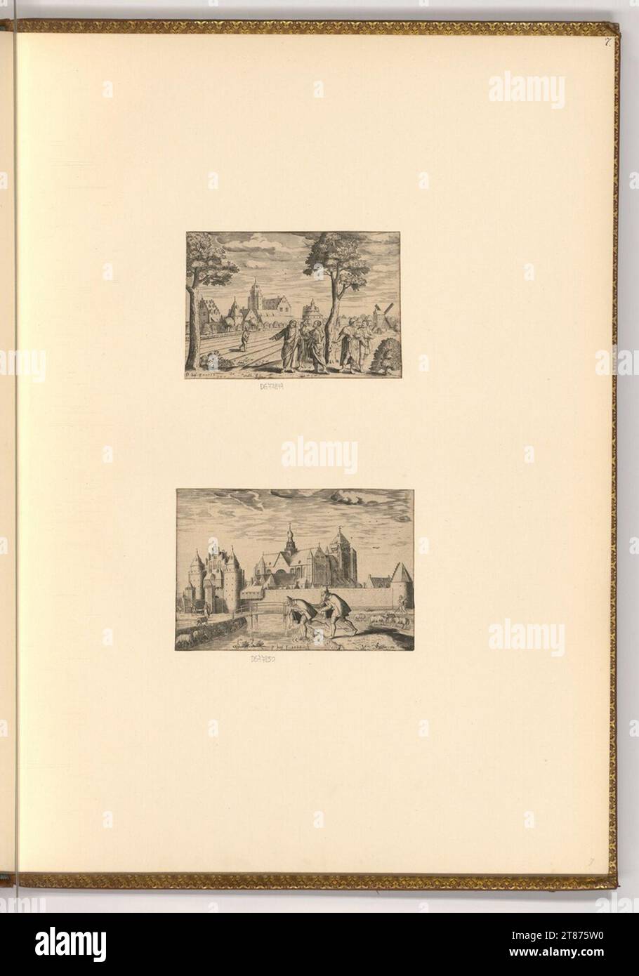 Pieter Bast (Engraver) Landscape with the parable of the sower ...