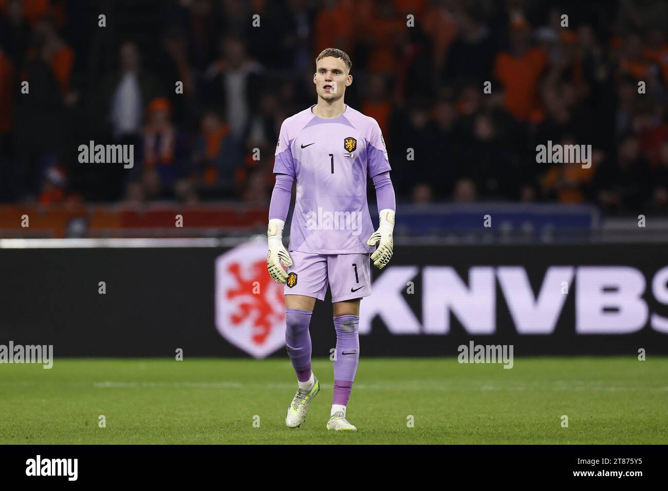AMSTERDAM - Holland goalkeeper Bart Verbruggen during the European ...