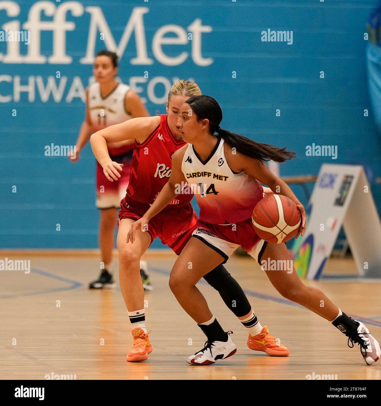 Cardiff,UK, 18 Nov 2023 Mandi Kawaha (Archers)in action during the ...