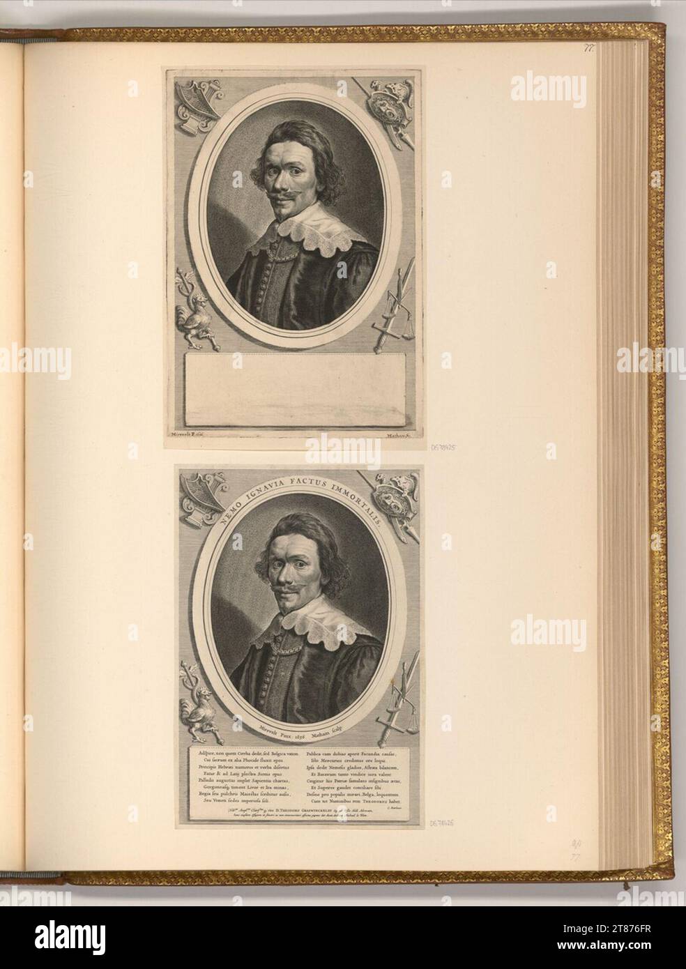 Theodor Matham (Engraver) Portraits Theodorus Johannes Graswinckel ...